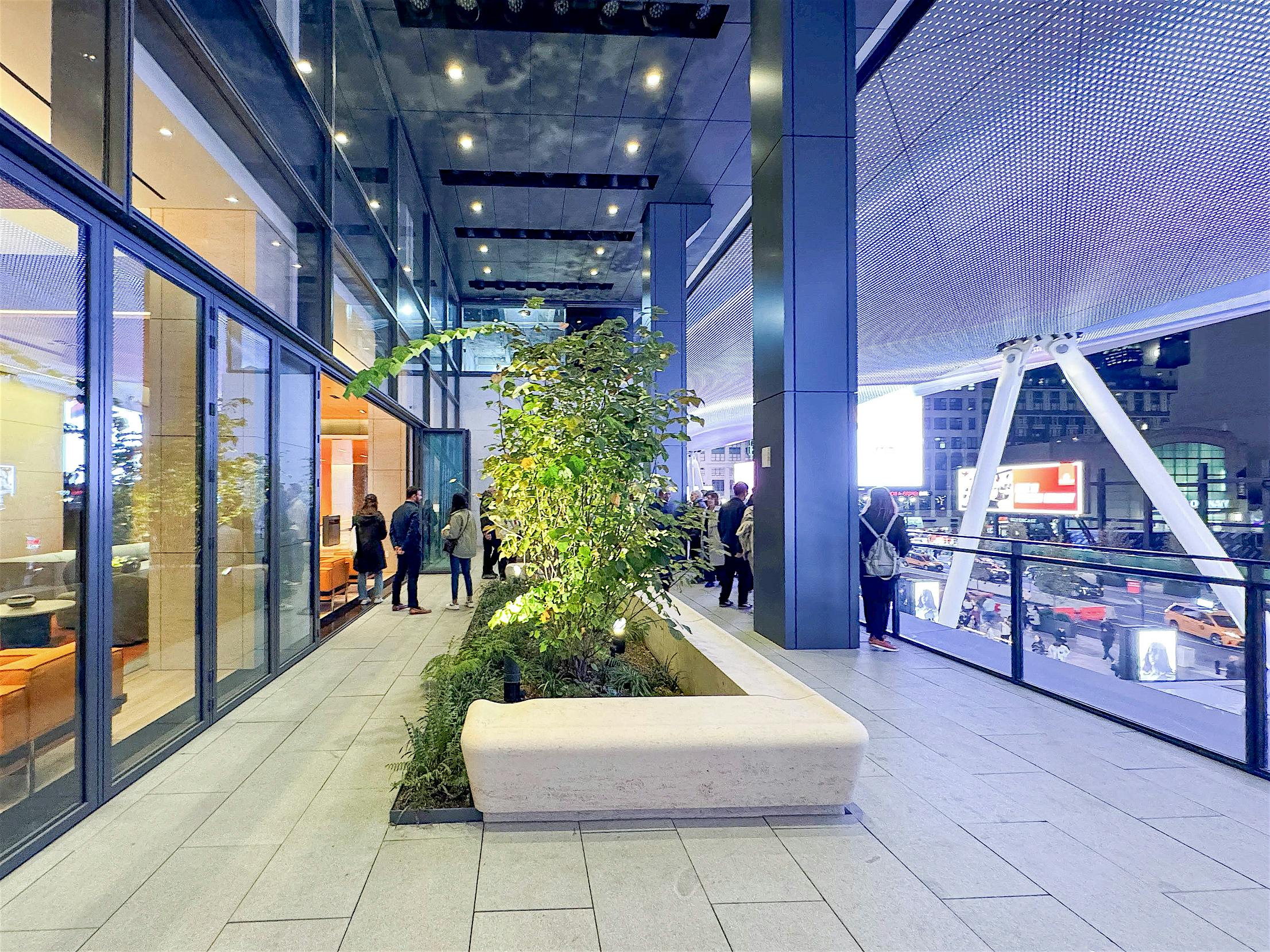 PENN 2 Tenant Amenities & Workspaces with Commercial Glass Doors